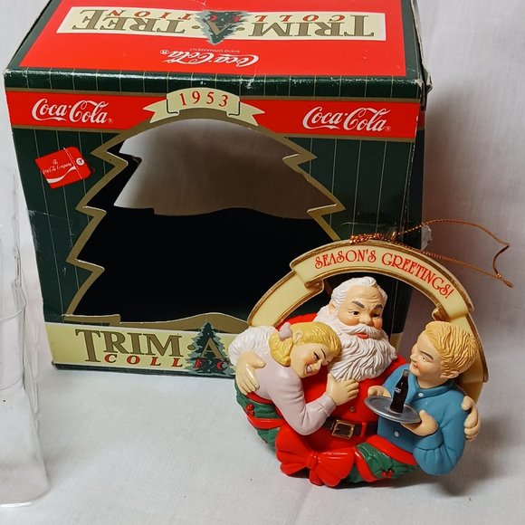 Coca Cola | Holiday | 99 Santa Cocacola Ornament | Poshmark